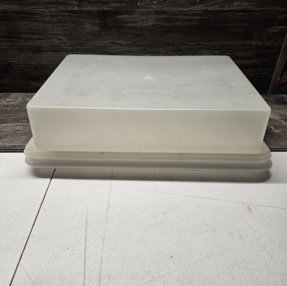 Tupperware | Kitchen | Vintage Tupperware White 1x15 Rectangle Sheet ...